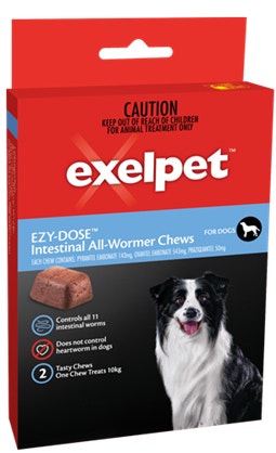 Exelpet(TM) Intestinal All-Wormer Test